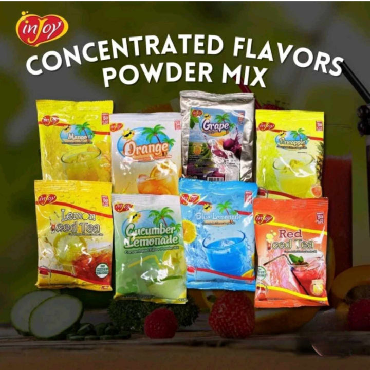 inJOy Concentrated Flavored Juice Powder Mix and 10x Intense | Lazada PH