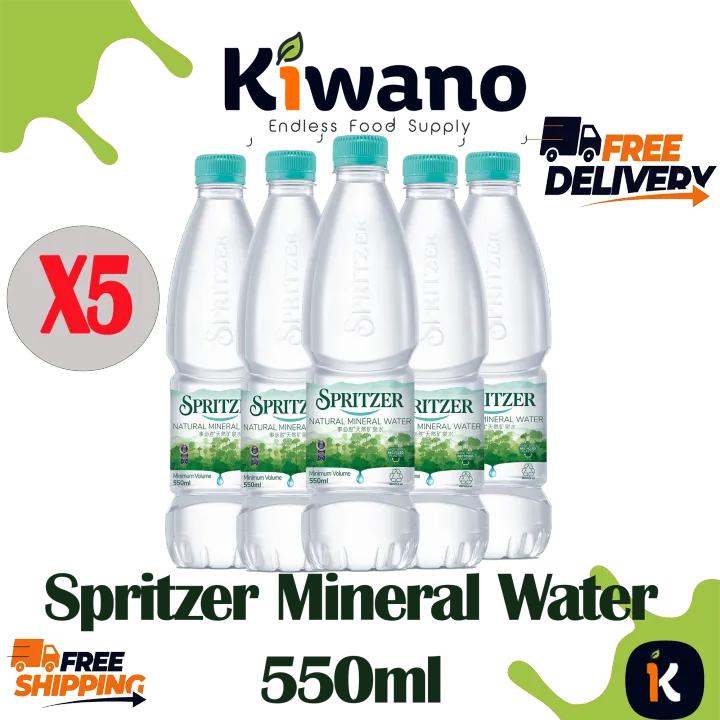 Spritzer Mineral Water📢📢( 5 X 550ml ) | Lazada