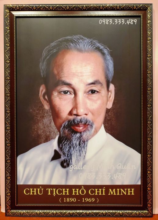 Ảnh gốc Chủ tịch Hồ Chí Minh vĩ Đại ( nhiều kích thước ) | Lazada.vn