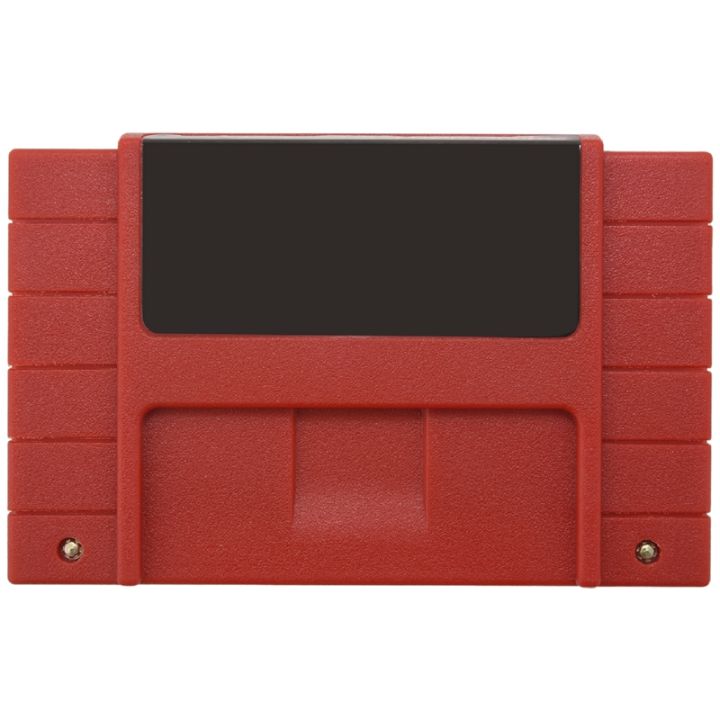 for SFC/SNES Super Game Card Snes Game Card 100 in One Red Shell Snes ...