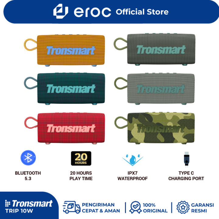 Tronsmart - Trip 10w Bluetooth Speaker - Waterproof - Ultra Portable ...