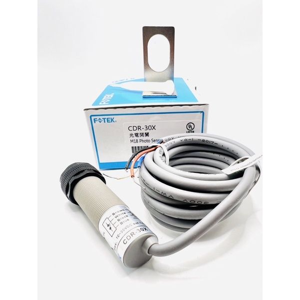 เซ็นเซอร์ FOTEK CDR-30X photo sensor ไฟ 10-30vdc ขนาด M18 สินค้าพร้อม ...