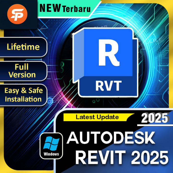 Autodesk Revit 2025/2024/2023 พร้อมวิดีโอติดตั้ง (ล่าสุด) | Lifetime ...