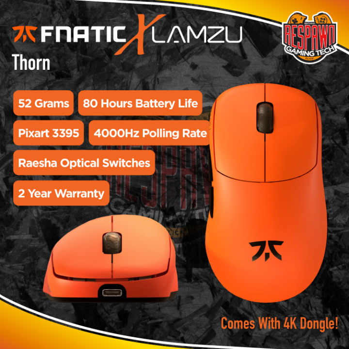 Fnatic X Lamzu Thorn Superlight Wireless Gaming Mouse | Lazada