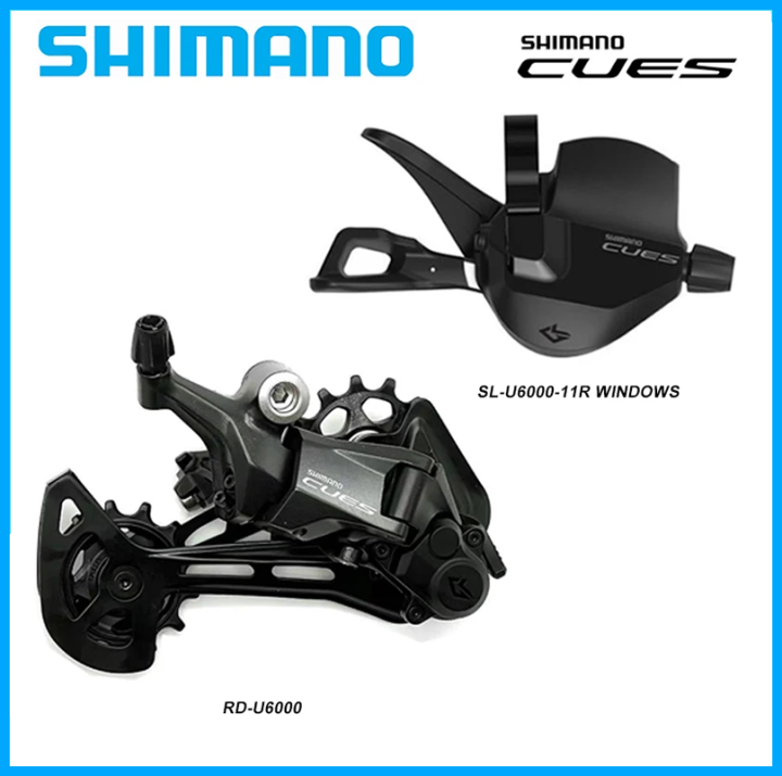 Shimano Cues U6000 1X11 Speed Groupset U6000 11s Right Shifter Lever U6000 Rear Derailleurs For ...