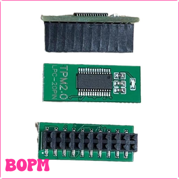 [BOPM] Tpm Module 20pin Lpc FOR ASUS/Intel/AMD/GIGABYTE Encryption ...