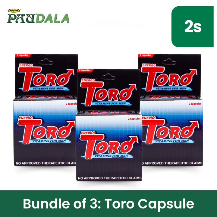Bundle of 3: Energo Toro Supplement Capsule 2's (Save ₱216) | Lazada PH