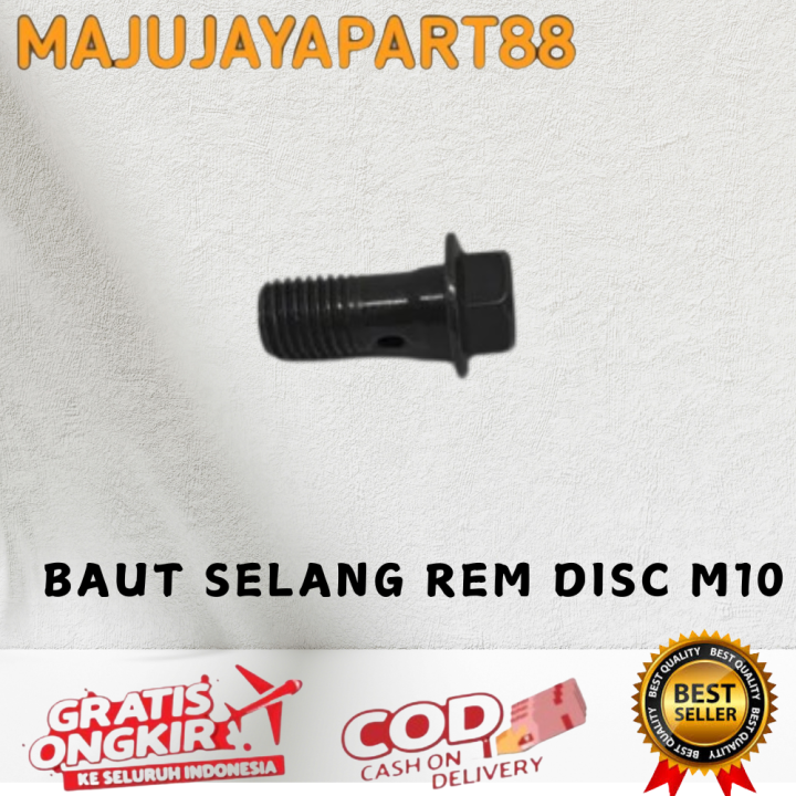 Baut selang rem disc M10 | Lazada Indonesia