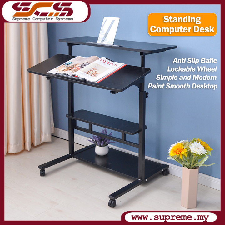 ERGONOMIC Design Computer Table / Laptop Table / Reading Table Portable ...