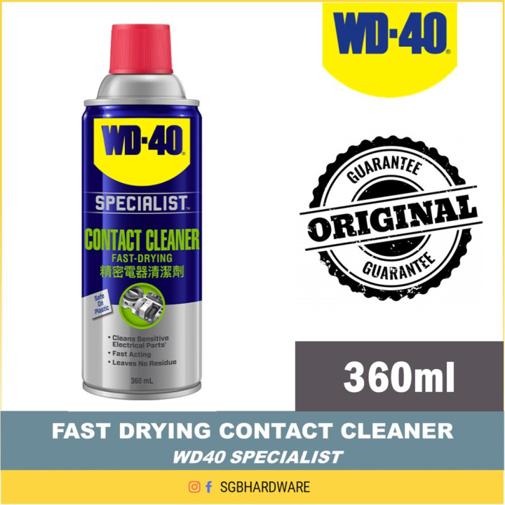 WD40 Specialist Fast Drying Contact Cleaner 360mL / WD40 Specialist ...
