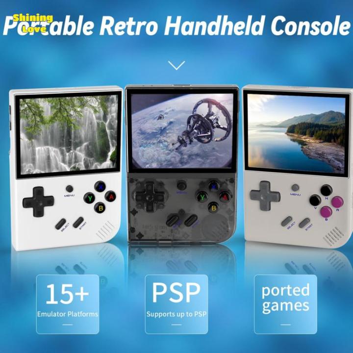 RG35XX PLUS Handheld Game Console HD Display 640x480 Resolution 3.5 ...