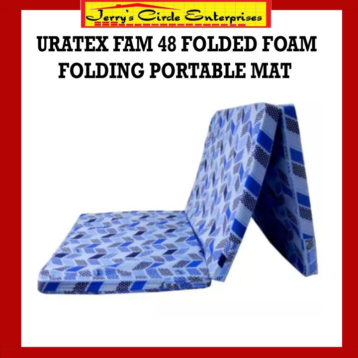 URATEX FAM 48 FOLDED FOAM / FOLDING PORTABLE MAT / FOLD A MAT DOUBLE ...
