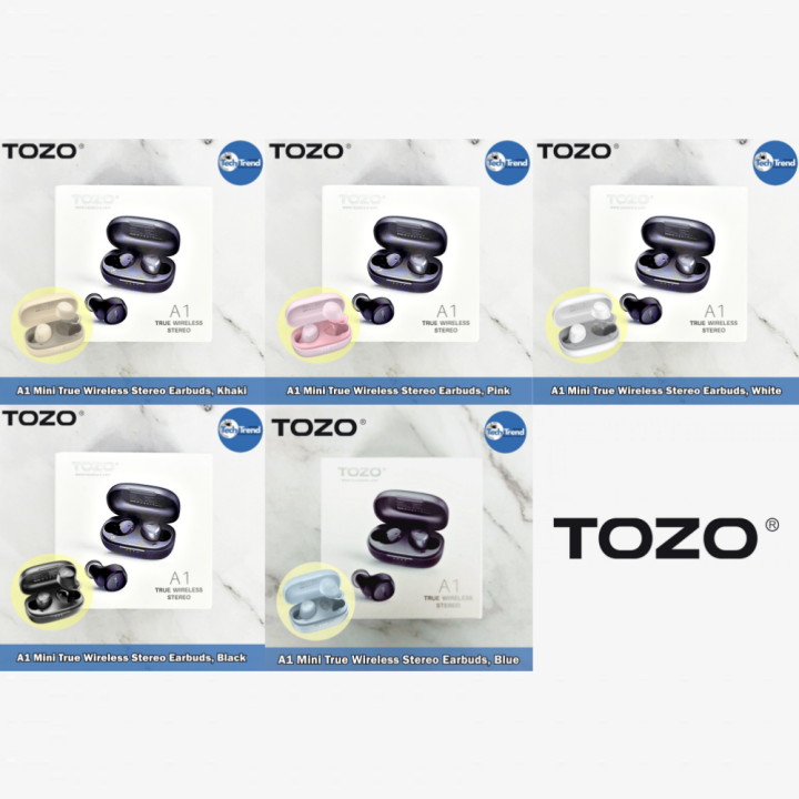 (TOZO) A1 Mini True Wireless Stereo Earbuds หูฟังบูลทูธไร้สาย ขนาดเล็ก ...