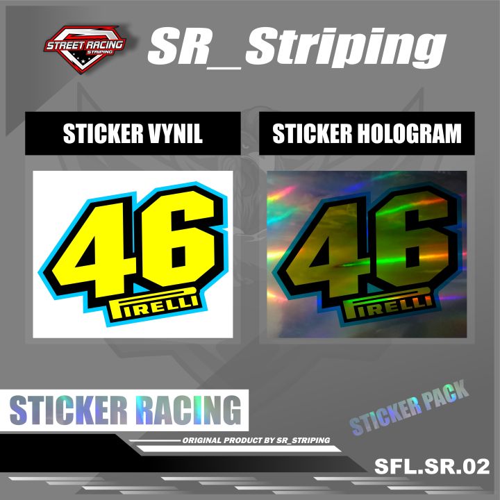Sticker No Star Racing Hologram. SFL.SR.02 | Lazada Indonesia