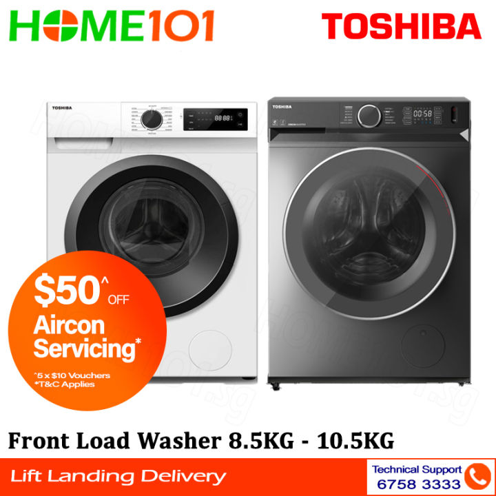 Toshiba Front Load Washer 8.5KG - 10.5KG | Lazada Singapore