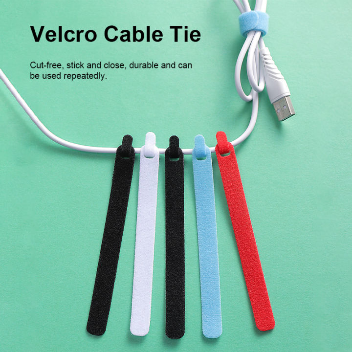 Reusable Cable Organizer Wire Cord Ties For Mouse Cord Earphone HDMI ...