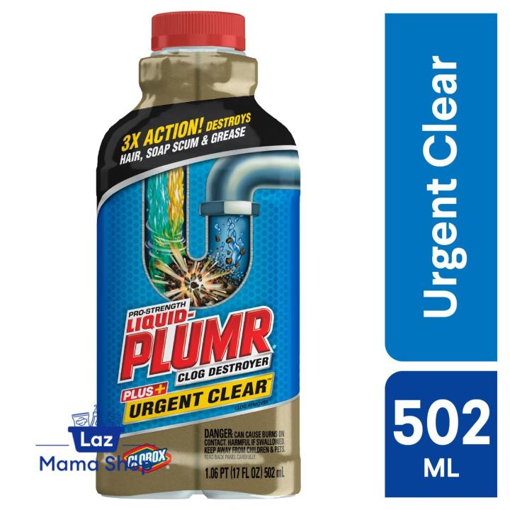 [[5OFFCLX] Clorox Liquid-Plumr Sink And Drain Declogger - Urgent Clear ...
