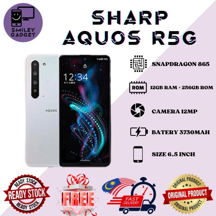 SHARP AQUOS R5G | SNAPDRAGON 865 5G | 12GB+256GB | 6.4 Inch OLED | 🇲🇾 ...