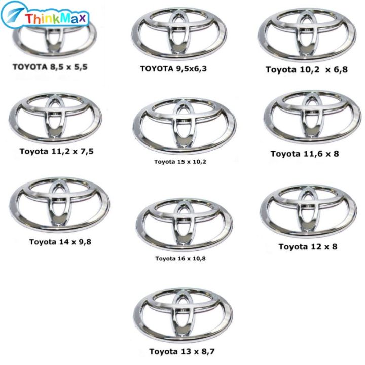 CHROME Car Logo Emblems | Lazada PH