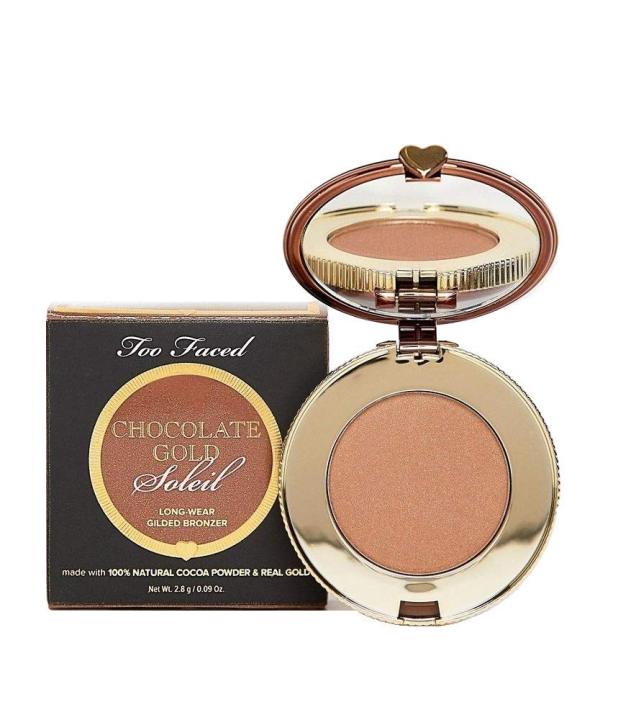 Too Faced Chocolate Gold Soleil Bronzer Travel Size - Luminous Shade (1 ...