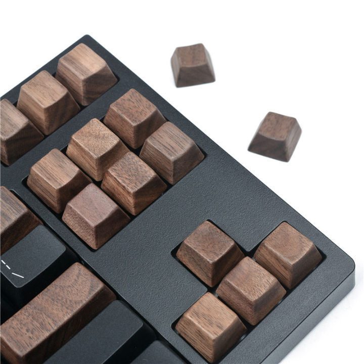 Walunt Wood Keycap OEM Profile For Mechanical Keyboard Custom Keycaps ...