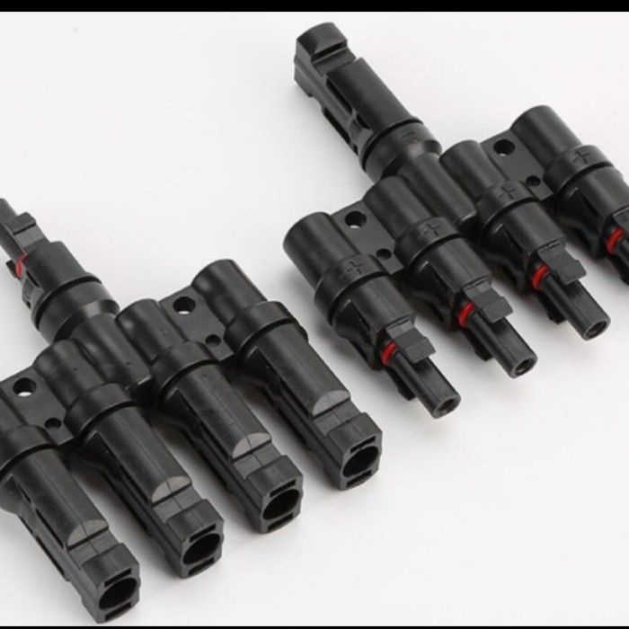 KONEKTOR MC4 4 IN 1 KONECTOR MC4 PANEL SURYA - ERCHIARA SHOP | Lazada ...