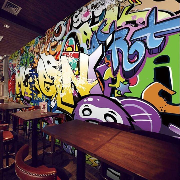 Custom Photo Wallpaper mural bar corridor background wallpaper Cafe ...