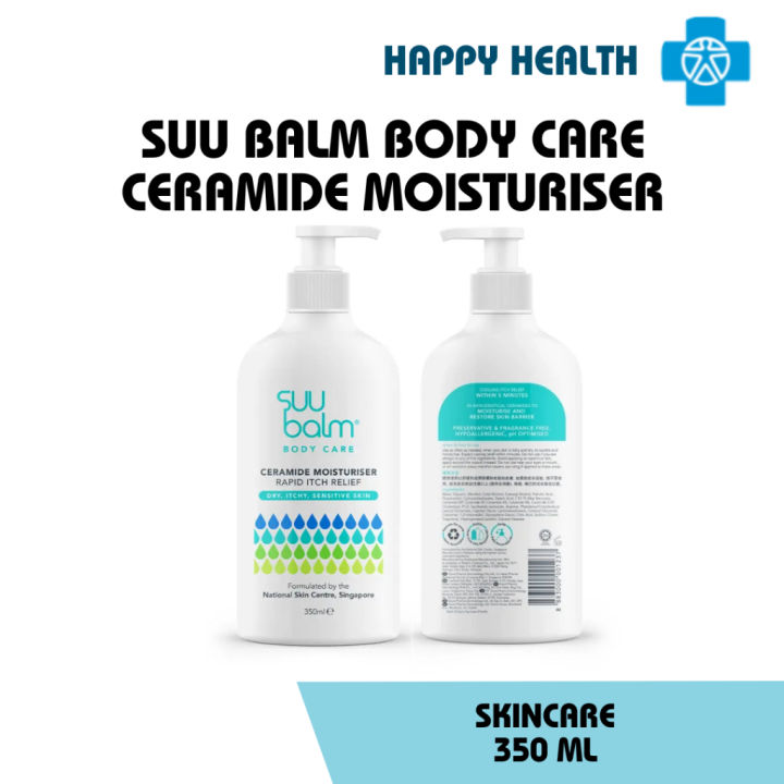 Suu Balm Body Care Ceramide Moisturiser Rapid Itch Relief (EXP: JAN 2028) | 350ml | Lazada Singapore