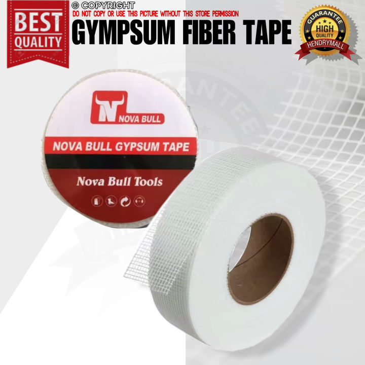 GASA GYPSUM TAPE FIBER MESH TAPE | Lazada PH