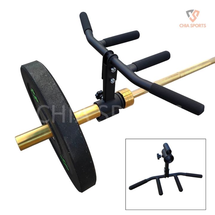 TB03 Multi Grip T row back Dual T Lat Bar Landmine T-bar Barbell Handle ...