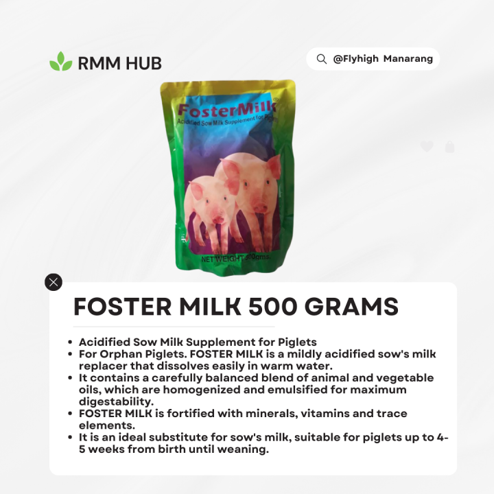 Foster Milk 500g - RMM HUB | Lazada PH