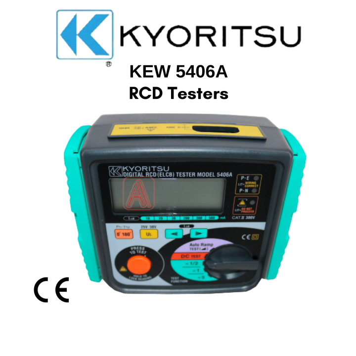 [ORIGINAL] Kyoritsu 5406A Digital RCD (ELCB) Tester *READY STOCK* | Lazada