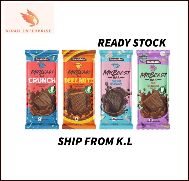 Mr beast chocolate bar 60g | Lazada