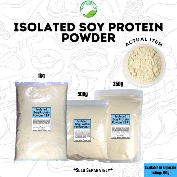 ISOLATE SOY PROTEIN POWDER (ISP) 250g, 500g, 1kg (for meat processing ...