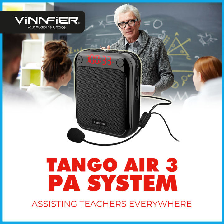 Vinnfier Tango Air 3 Portable Waistband PA System Sound Record for ...
