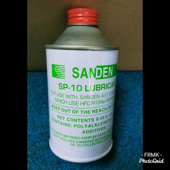 Compressor Oil R134A Car Air condition Sanden SP10 250ML Made In Japan ...