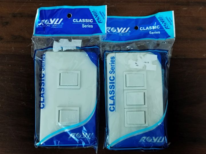 Royu Classic Series Switch without LED (WH503 and WH505) | Lazada PH