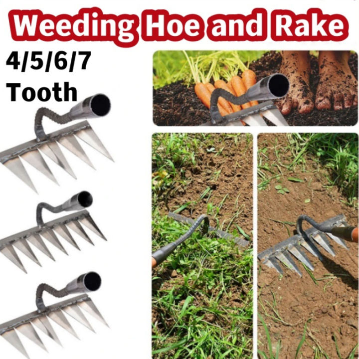 Weeding Rake Agriculture Gardening Hoe Tool Weeding Accessories Level ...