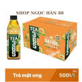 Trà BUPNON TEA365 Hương Chanh Sả - Hồng trà Đào - Thùng 24 Chai x 500ML ...
