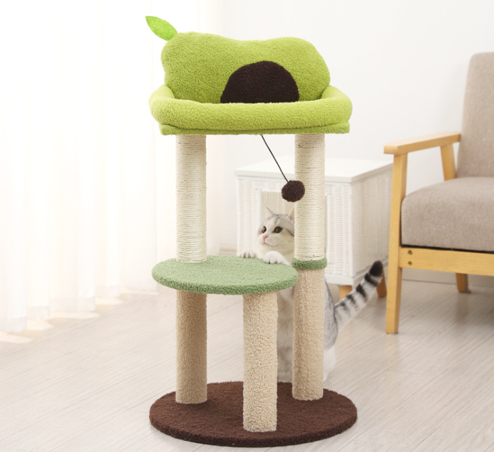 Avocado Fruit Design Cat Condo Tower | Lazada PH