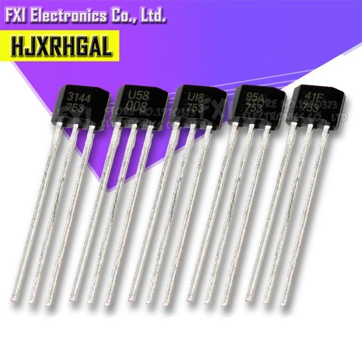 10PCS 49E Hall element SS49E OH49E A3144E SS40AF SS41F SS495A US1881 ...