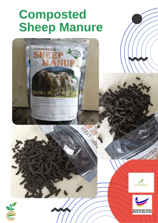 Composted Sheep Manure / Baja Domba Kompos / Baja Tinja Kambing /羊粪堆肥 ...