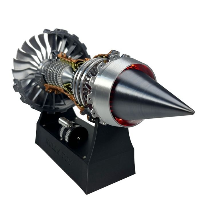 (WGJZ) TR900/A380 Turbofan Engine Fan Model 1:25 Science Experiment Jet Electric Airplane ...