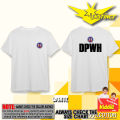 DPWH Uniform shirt Quality Cotton (Adult & Kiddie Size) Kids Unisex Men ...