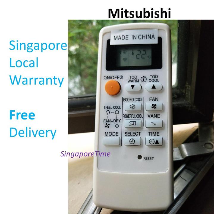 Mitsubishi Aircon remote control MP04B MP04A MS-09RV | Lazada Singapore