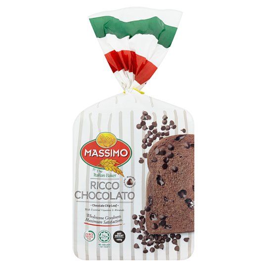 ifresh- Massimo Ricco Chocolato Chocolate Chip Loaf 400g | Lazada