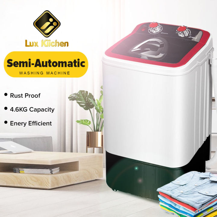 Lux Kiichen Semi-automatic washing machine | Lazada PH
