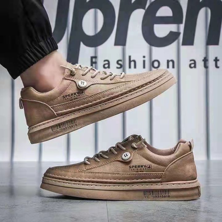 New Arrival Men's Sperry Loafer Leather Shoes Low Cut Topsider Shoes ...