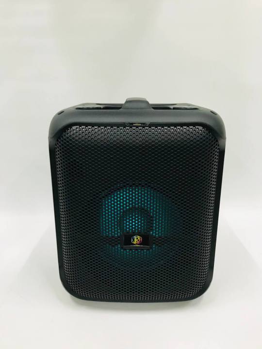 Dynamic Clean & Big Sound Wireless Bluetooth Speaker, Karaoke RGB Flame ...