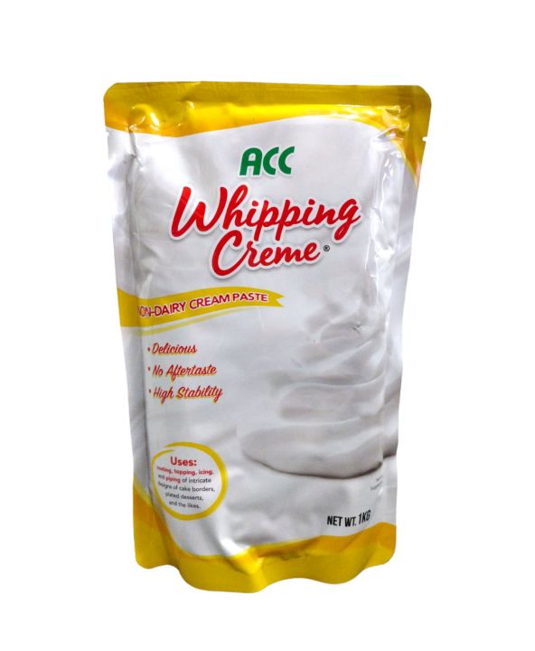 1 kg ACC Whipping Creme Non-dairy Cream Paste Whip Cream Topping ...